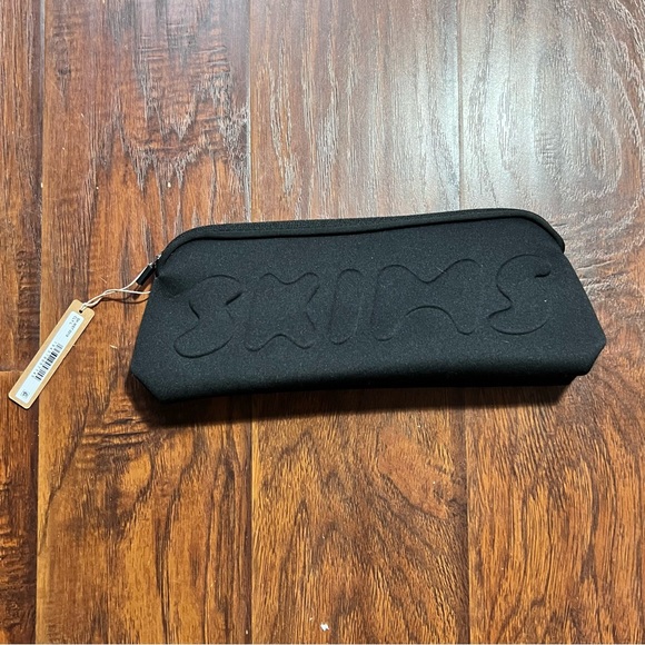 SKIMS | Bags | Nwt Skims Black Neoprene Pouch Makeup Bag Clutch | Poshmark